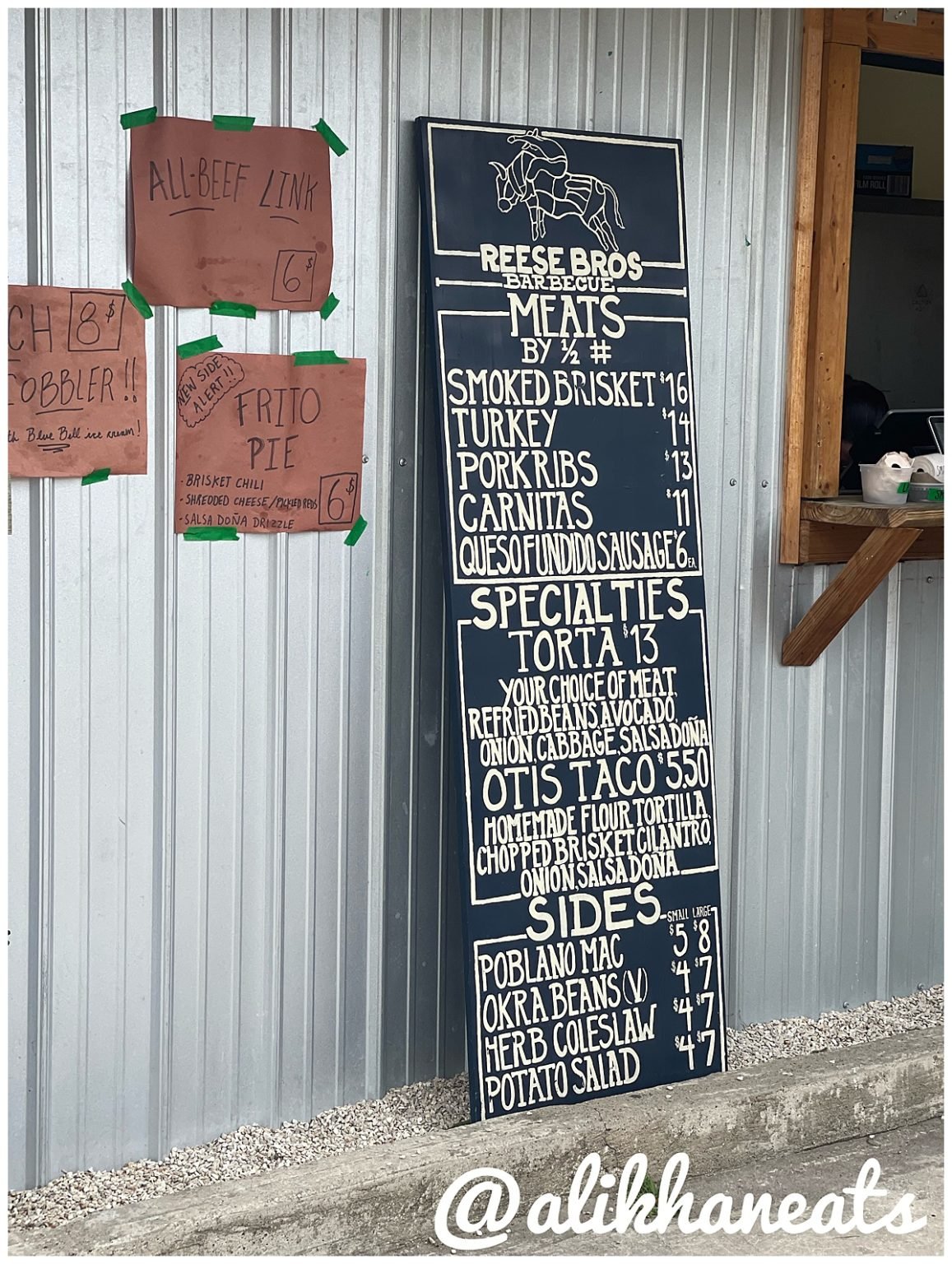 Reese Bros Barbecue ~ San Antonio TX - Ali Khan Eats