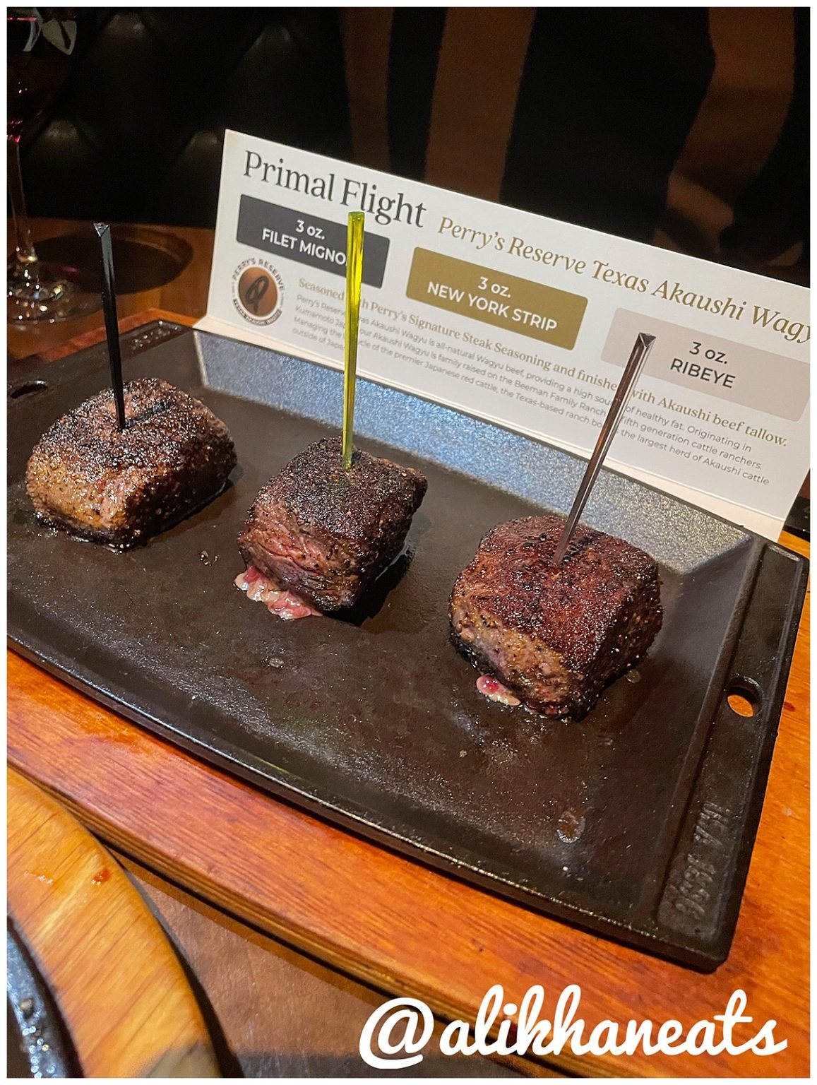 Perry’s Steakhouse Famous Pork Chop - Ali Khan Eats