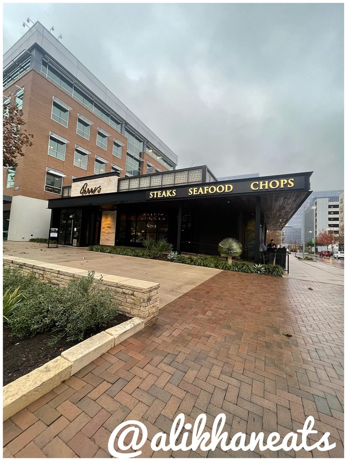 Perry’s Steakhouse Famous Pork Chop - Ali Khan Eats