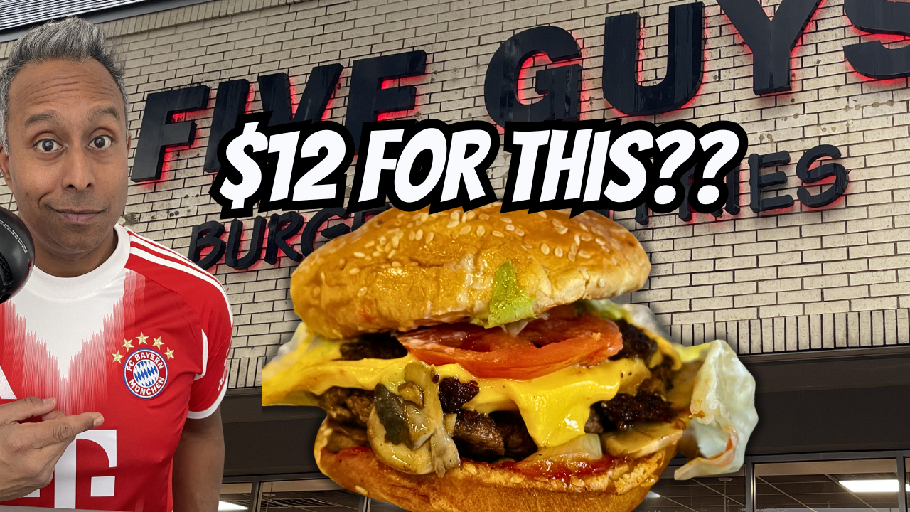 Five Guys Burgers and Fries Review: is a fast food cheeseburger worth ...